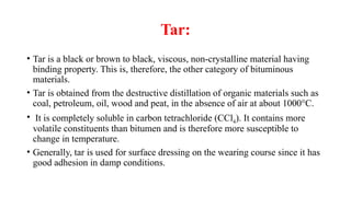 Pavement Material material and MORTH Standards | PPTX