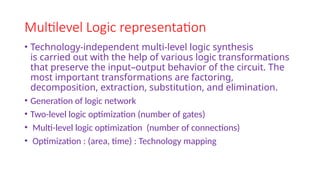 Low Power Techniques - optimization Methods | PPT