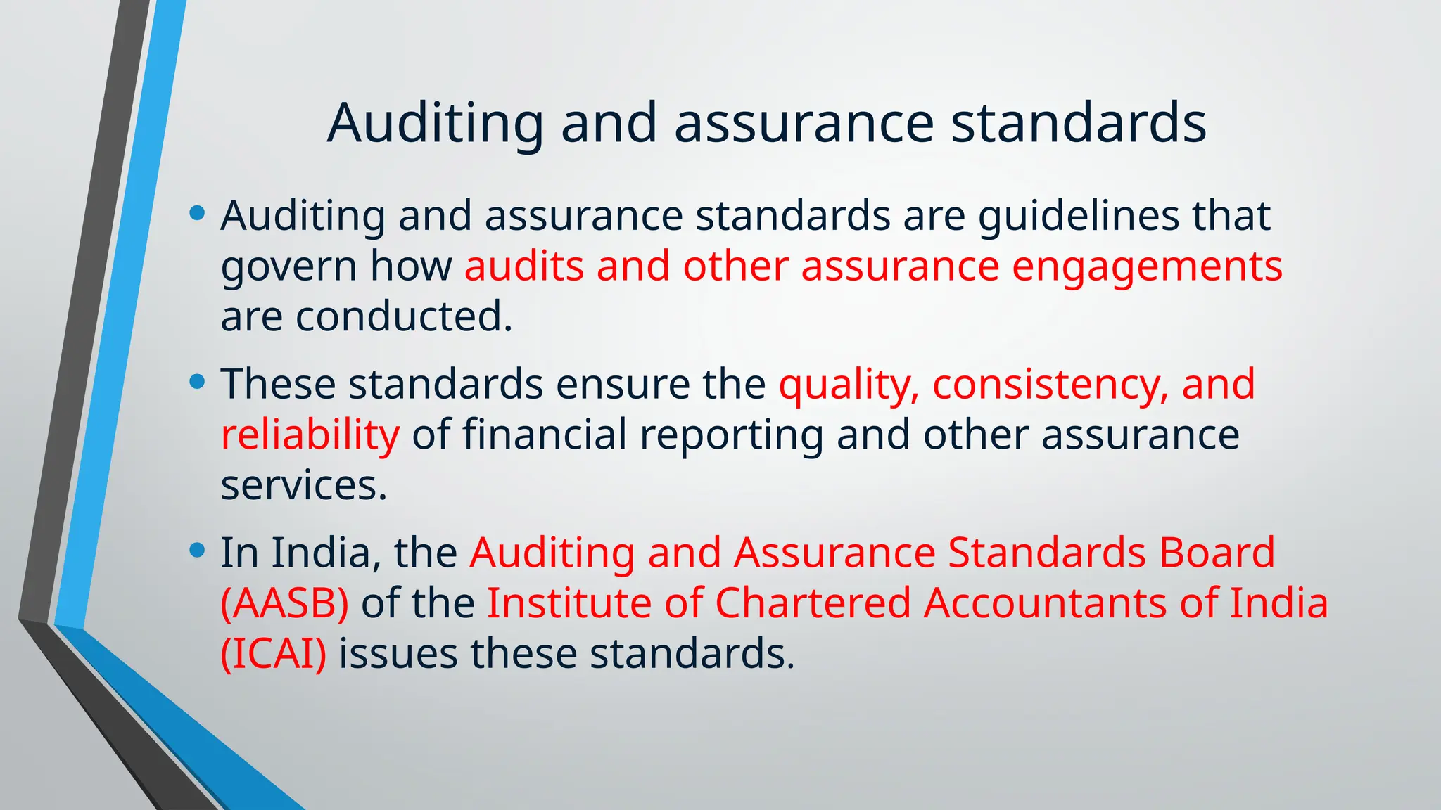 Auditing and Assurance Standard Board - Audit Plan - Audit Program - Audit working Papers ...