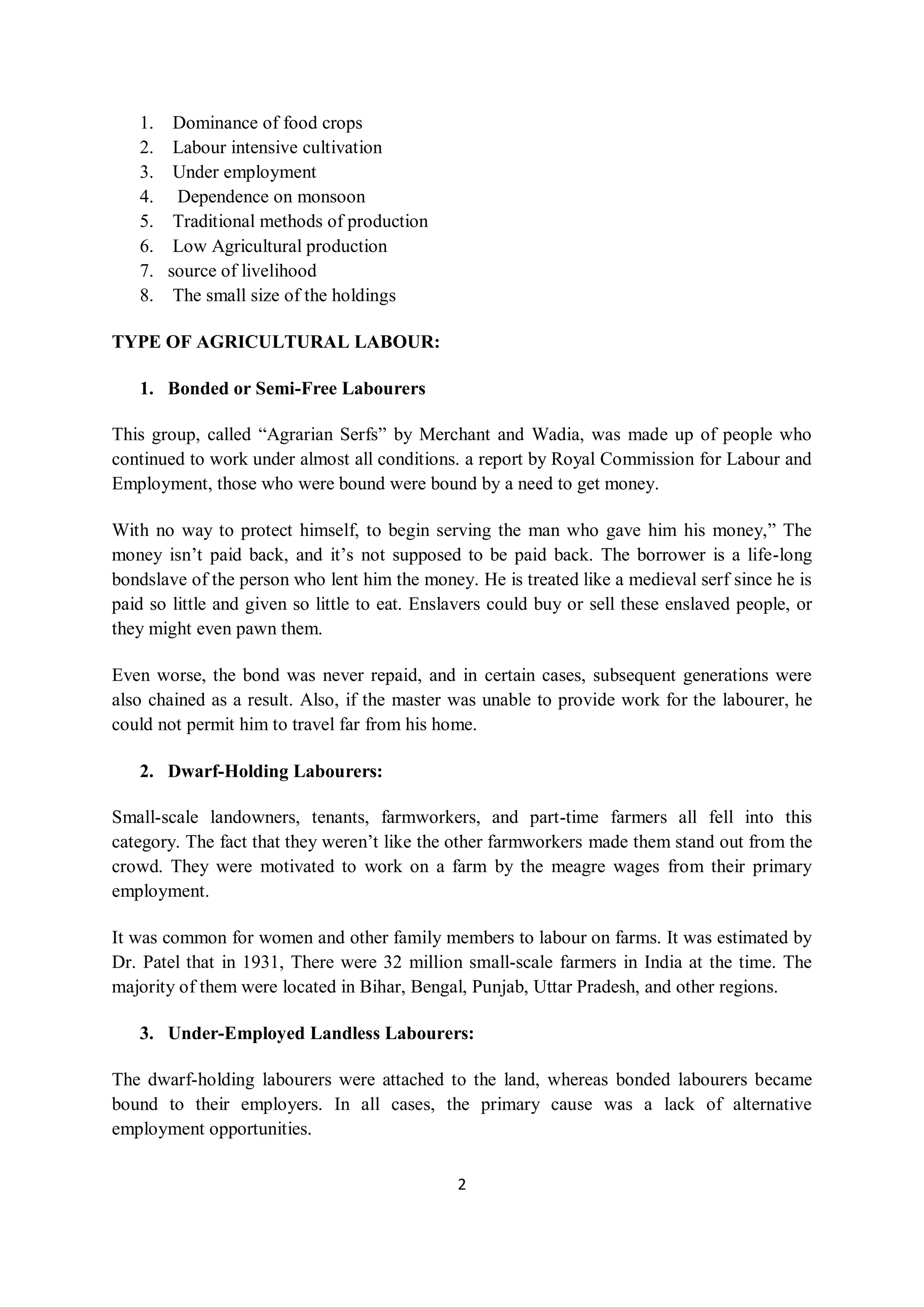 Agricultural Economics: Agricultural Labour.pdf