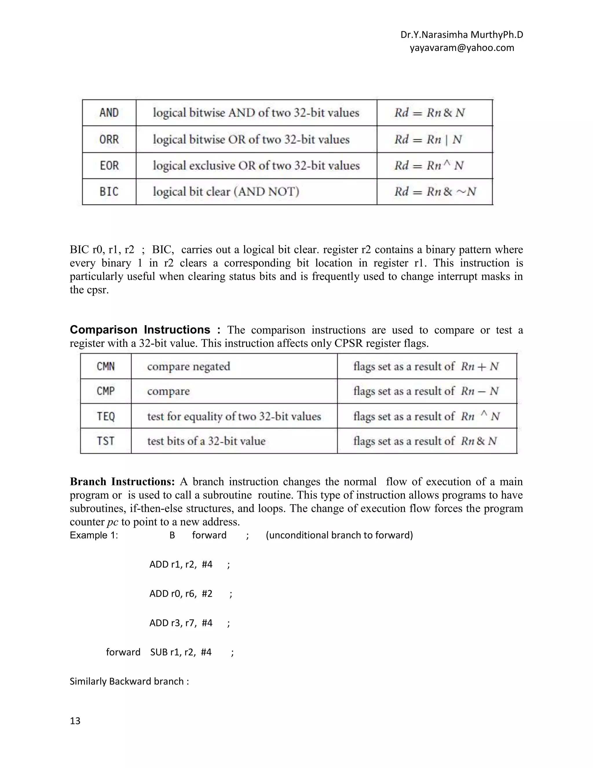 ARM7-ARCHITECTURE | DOCX