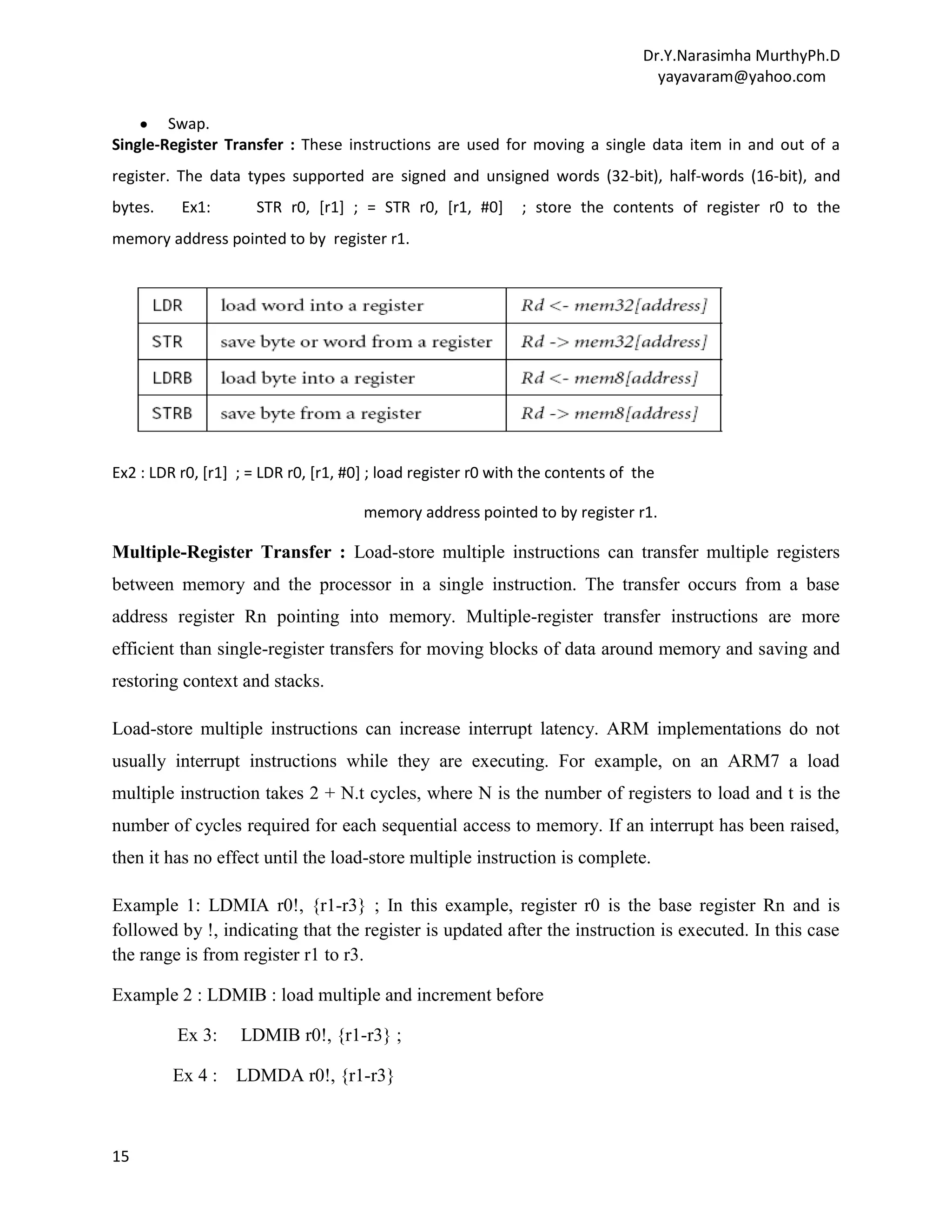 Arm7 Architecture Docx Programming Languages Computing