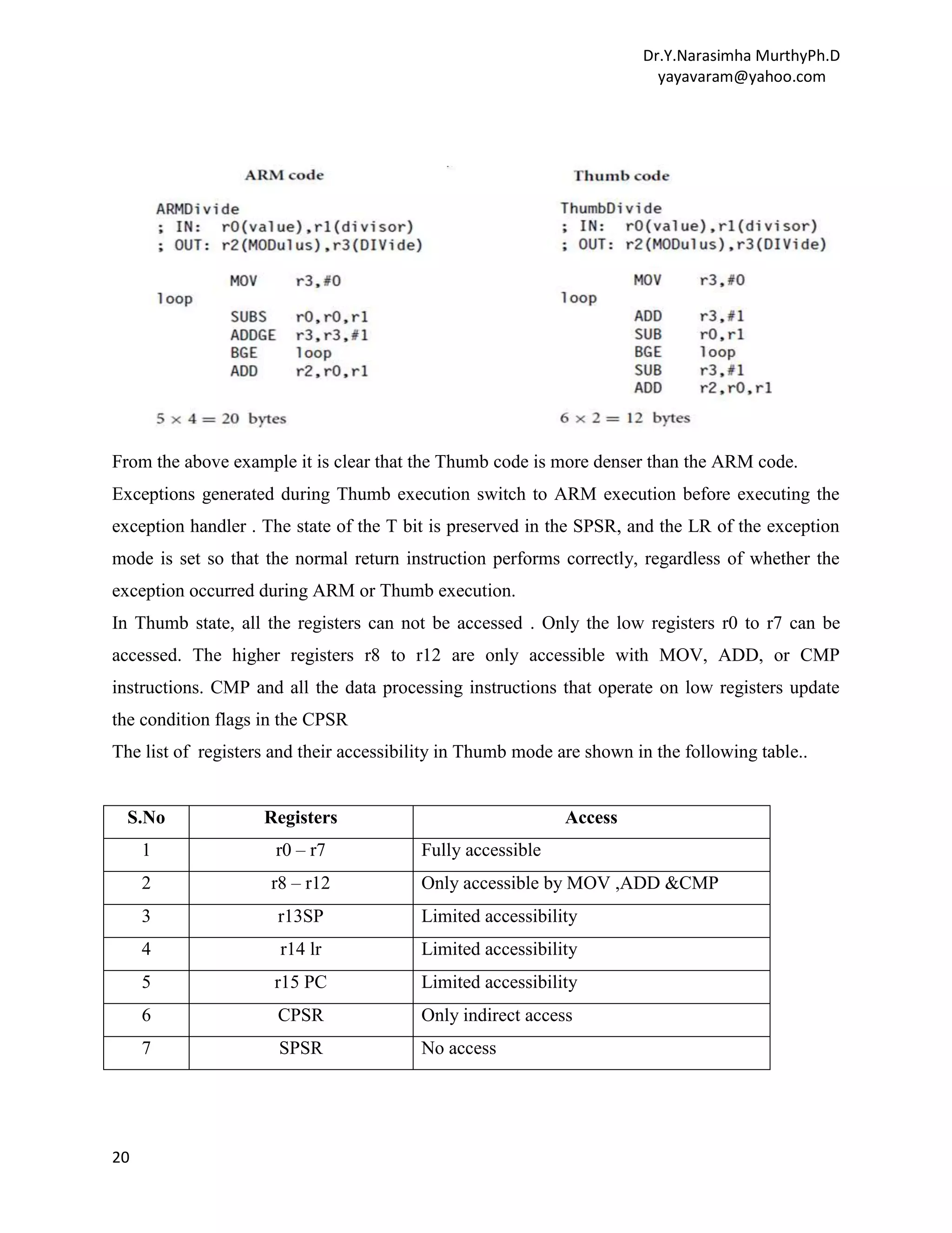 ARM7-ARCHITECTURE | DOCX