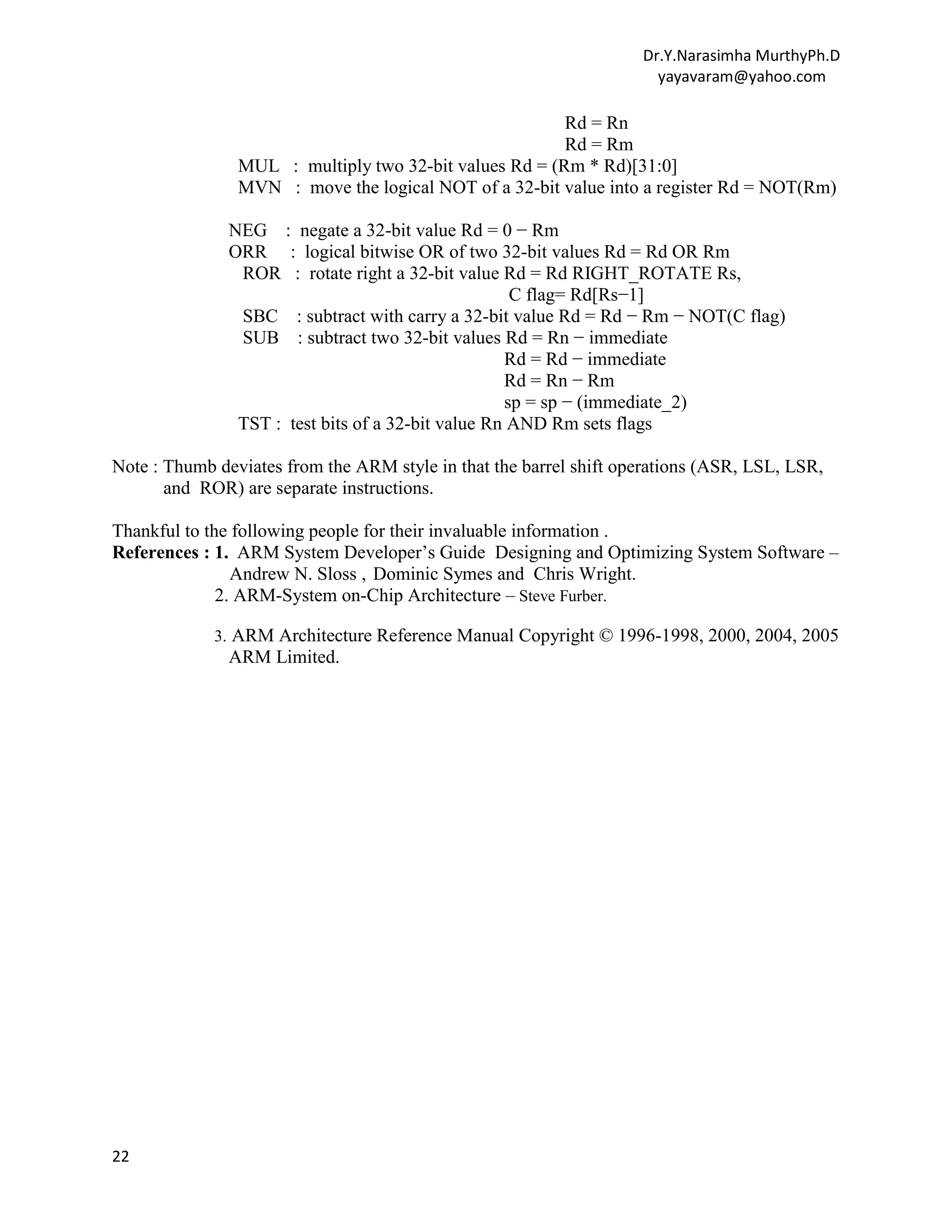 ARM7-ARCHITECTURE | DOCX