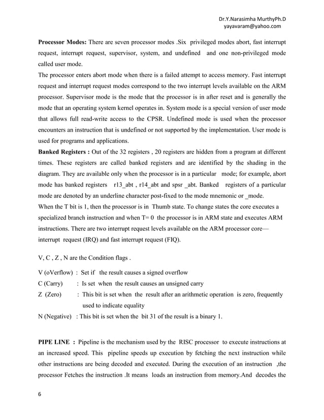 ARM7-ARCHITECTURE | DOCX | Programming Languages | Computing