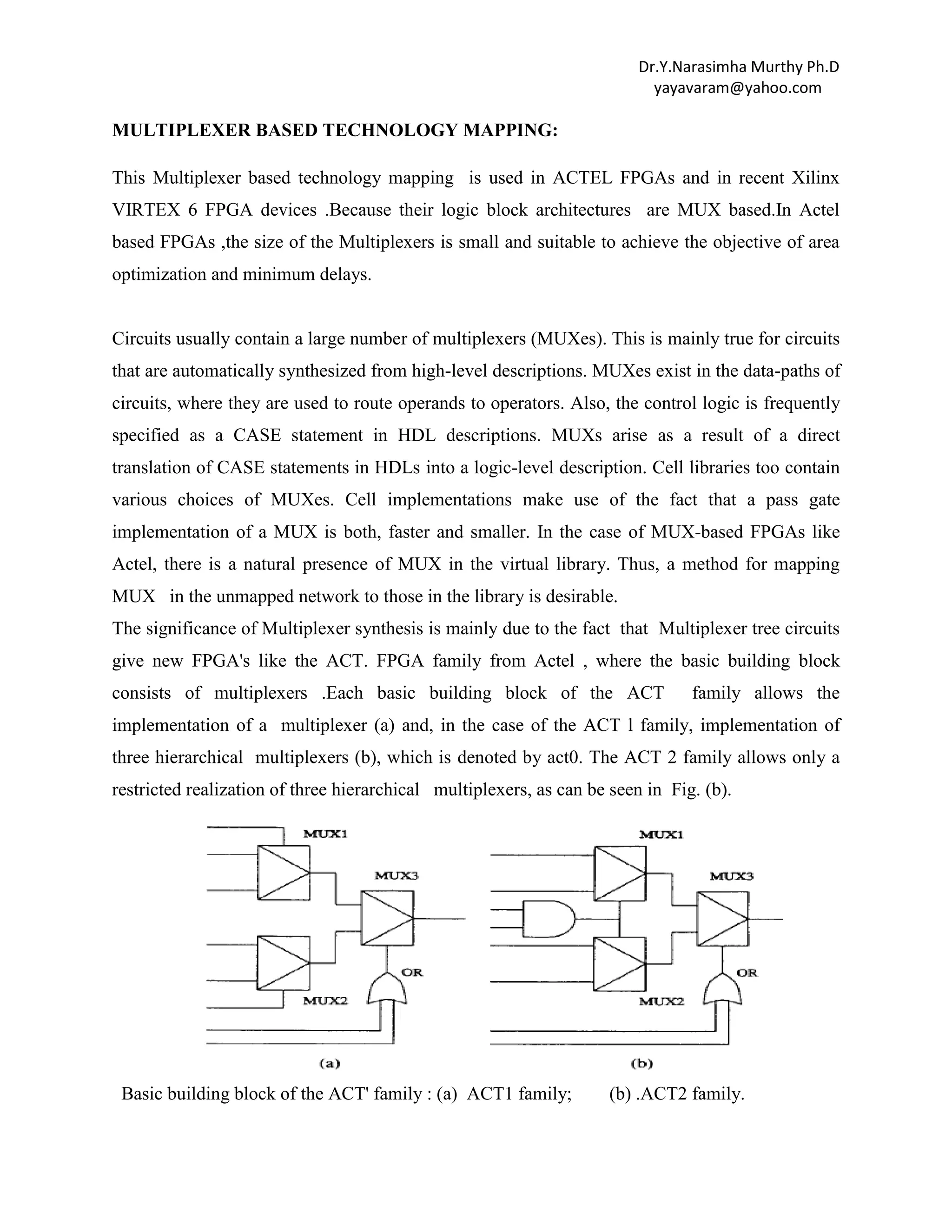 UNIT-II CPLD & FPGA Architectures and Applications | DOCX