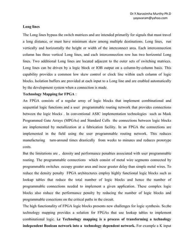Unit Ii Cpld And Fpga Architectures And Applications Pdf 1223