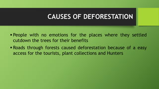 UNIT II - DEFORESTATION.pptx