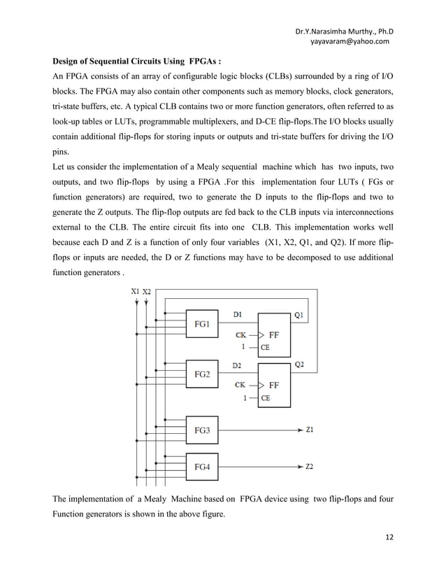 UNIT-II : SEQUENTIAL CIRCUIT DESIGN | DOCX | Programming Languages | Computing