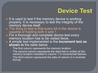 SYBSC IT SEM IV EMBEDDED SYSTEMS UNIT II Embedded Systems Memory | PPTX
