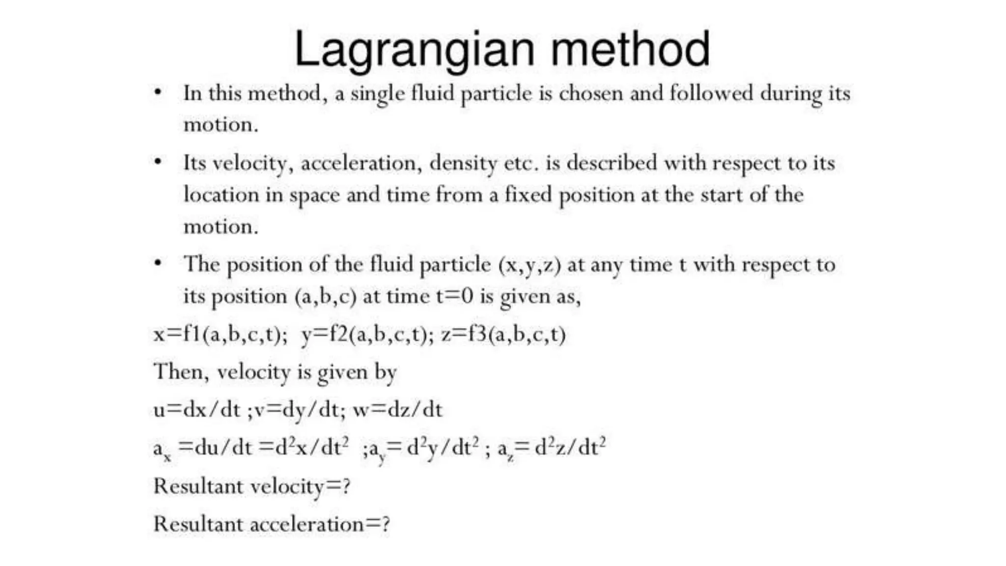 Fluid Kinematics | PPTX