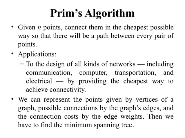 UNIT II - Graph Algorithms techniques.pptx