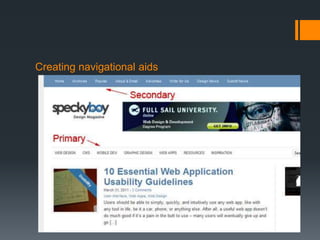 FYBSC IT Web Programming Unit II Html Page Layout & Navigation | PPTX