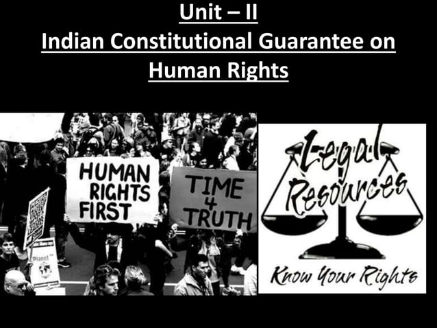 Unit ii human rights | PPT