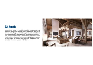 Vocabulary of Interior Design and Styles | PDF