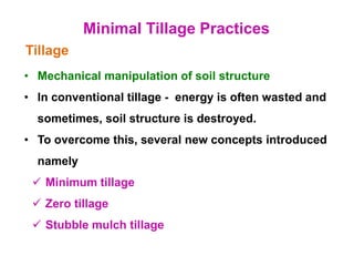 Minimal Tillage Practices.pptx