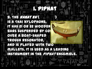 Unit ii music of thailand | PPT