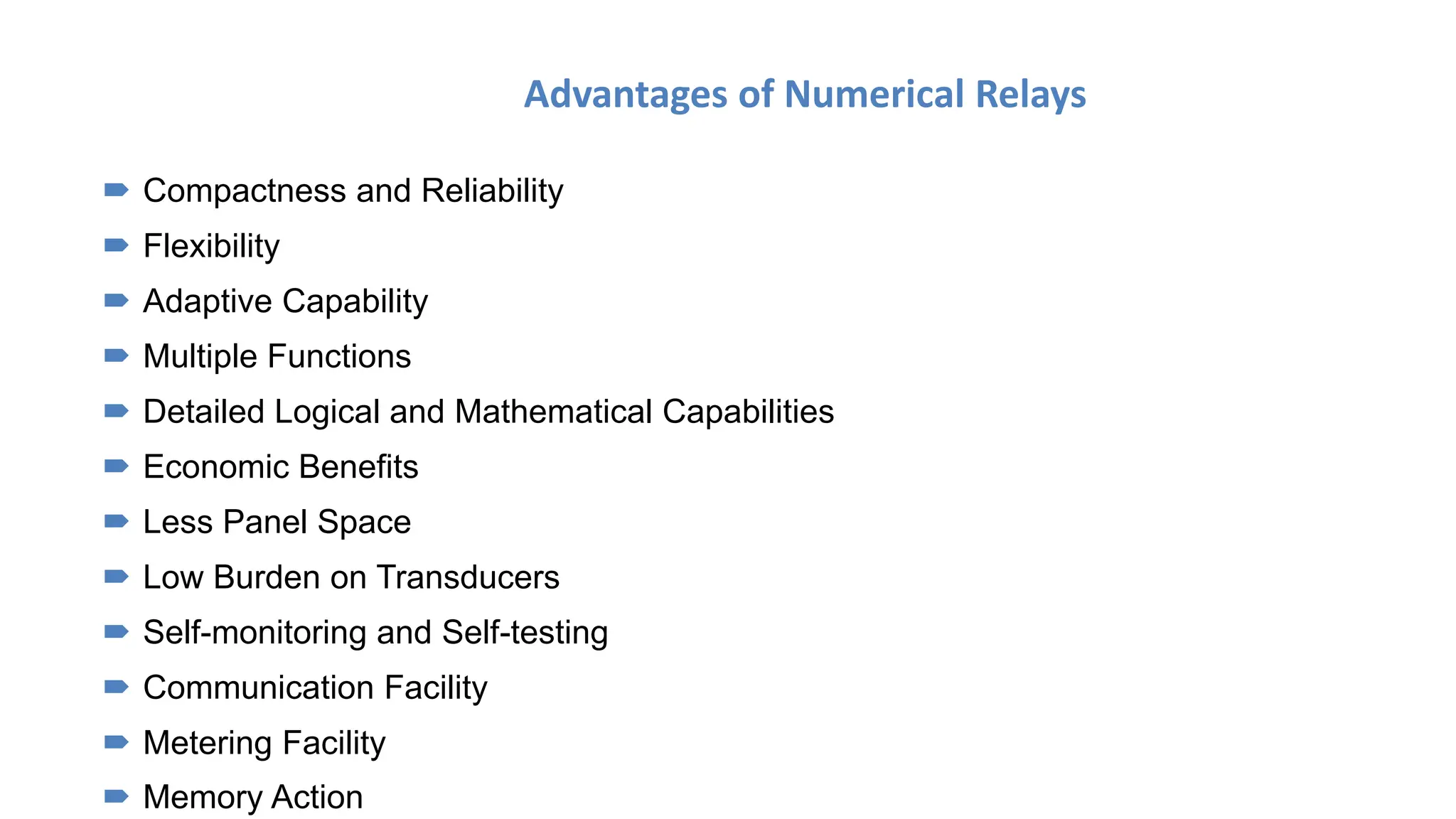 Basic principle of Numeric relay and static relay.ppt