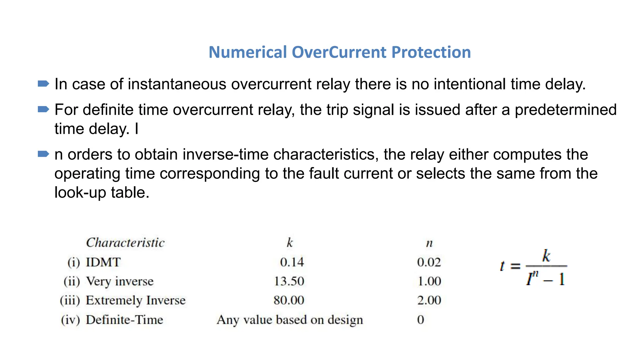 Basic principle of Numeric relay and static relay.ppt