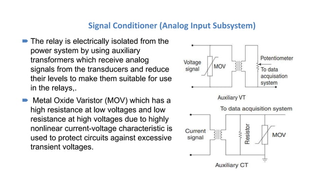 Basic principle of Numeric relay and static relay.ppt | Technology & Computing