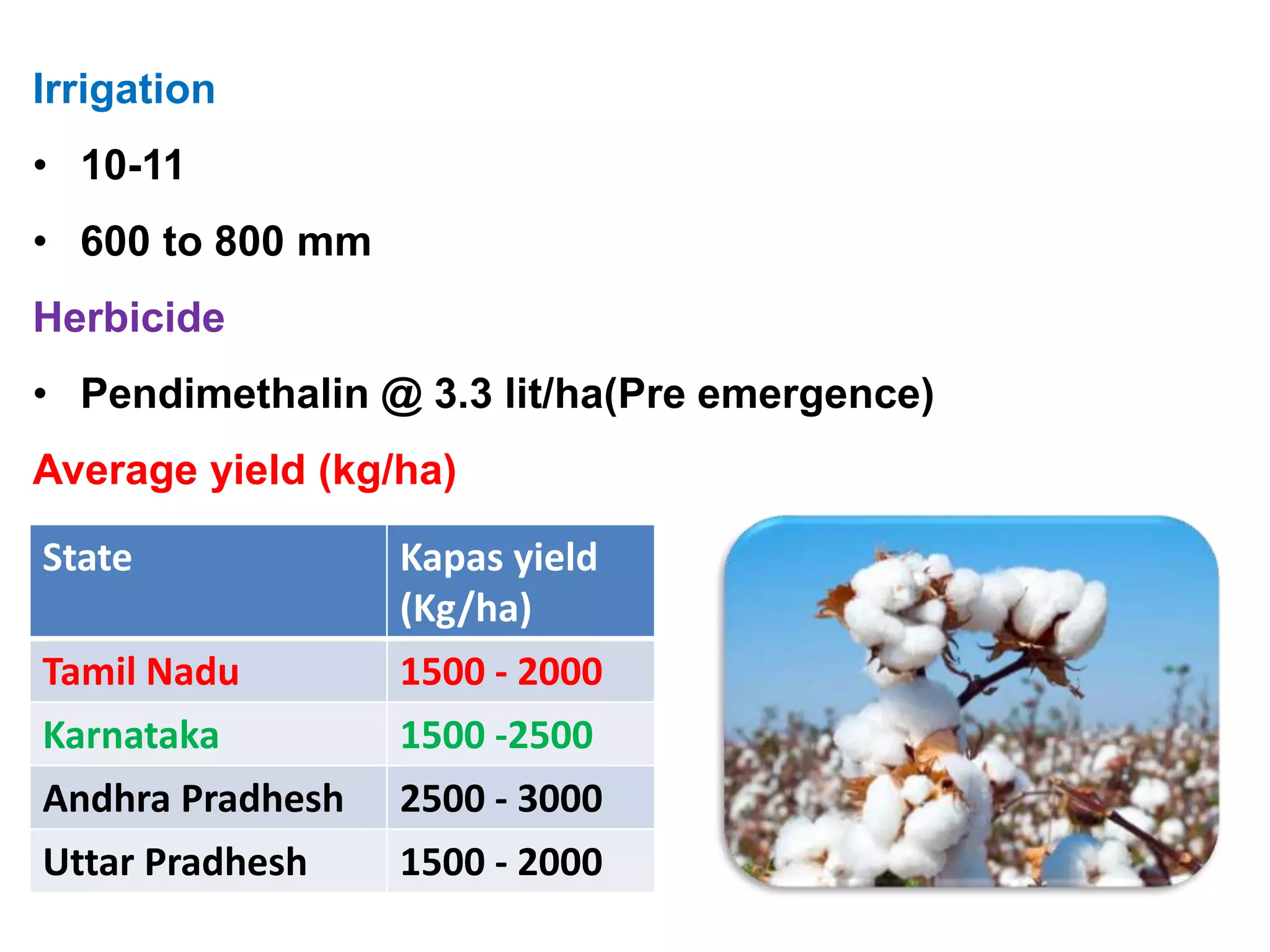 Unit II - Production Technology of cash crops.pptx