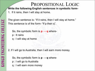 Artificial Intelligence - Propositional Logic | PDF