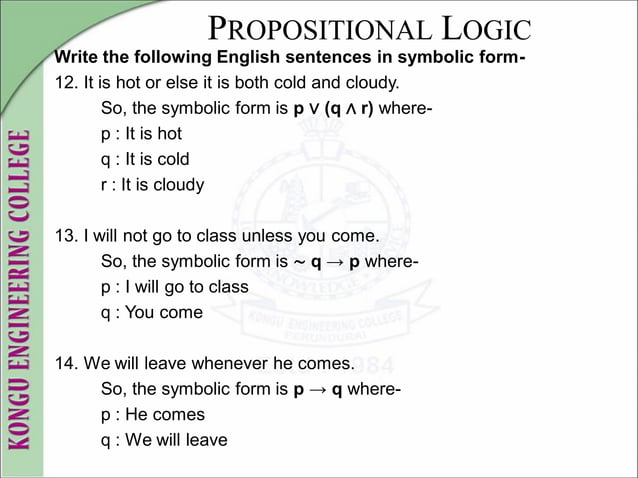 Artificial Intelligence Propositional Logic Ppt 