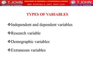 Research problem/ Research Question | PPTX