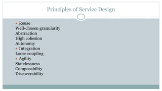 Unit 2 -SOA design | PPT