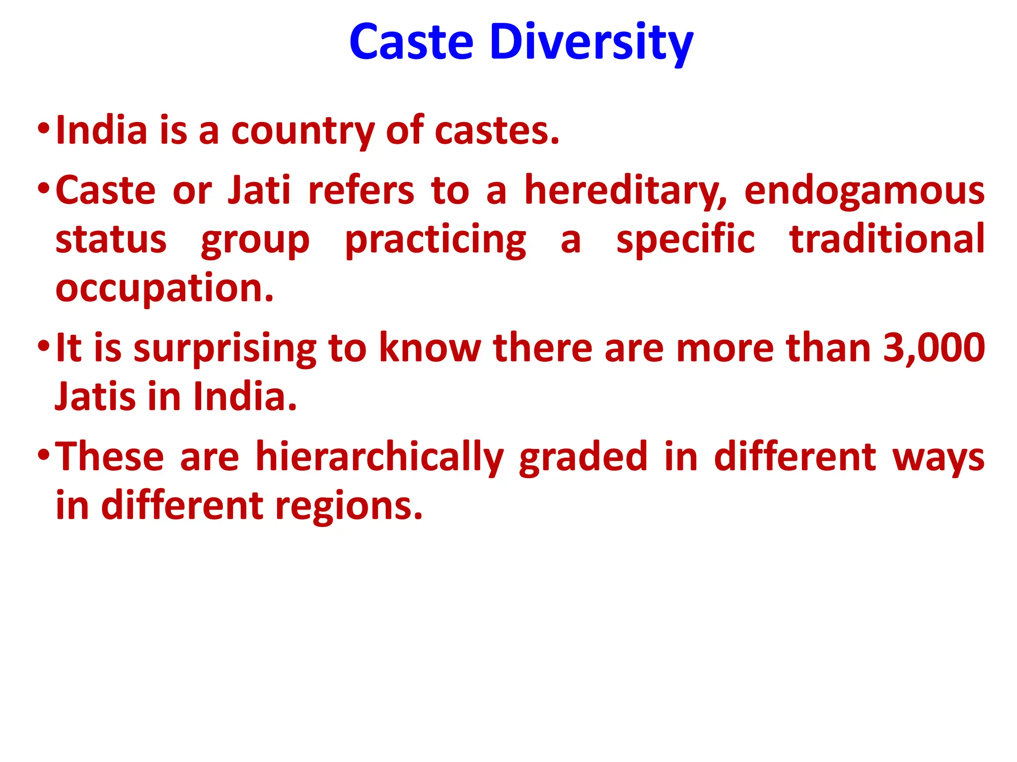 UNIT II - Social Diversity in India.pptx