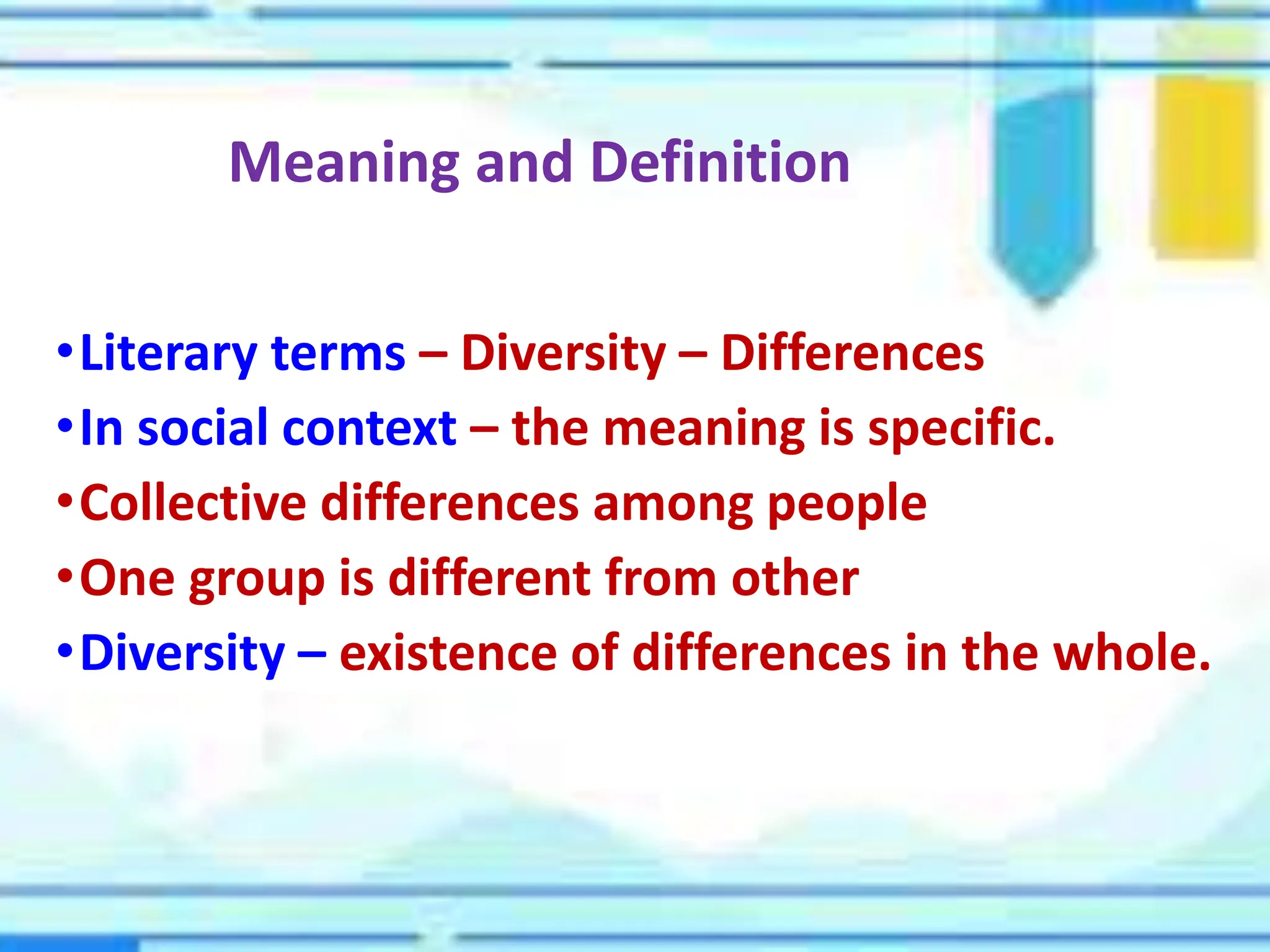 UNIT II - Social Diversity in India.pptx