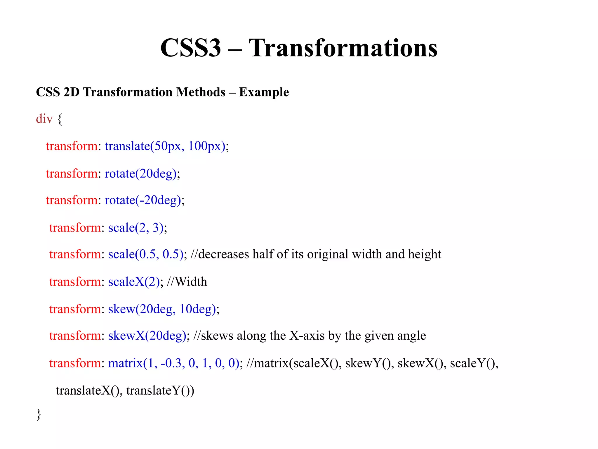 IT2255 Web Essentials - Unit II Web Designing | PDF