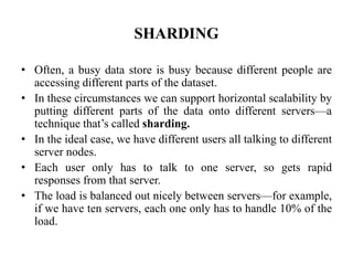 UNIT II (1).pptx | Databases | Computer Software and Applications