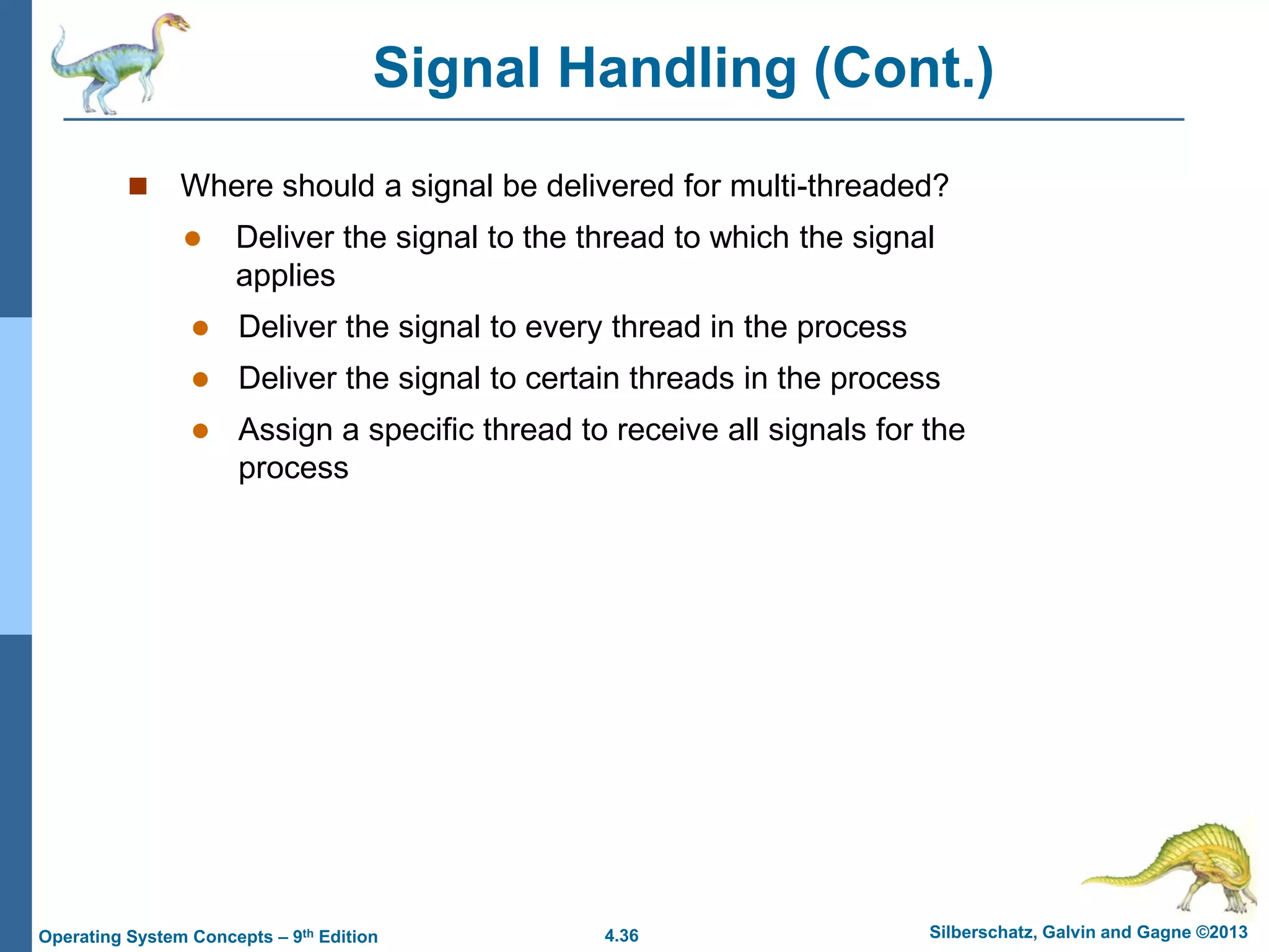 Unit II - 2 - Operating System - Threads | PDF