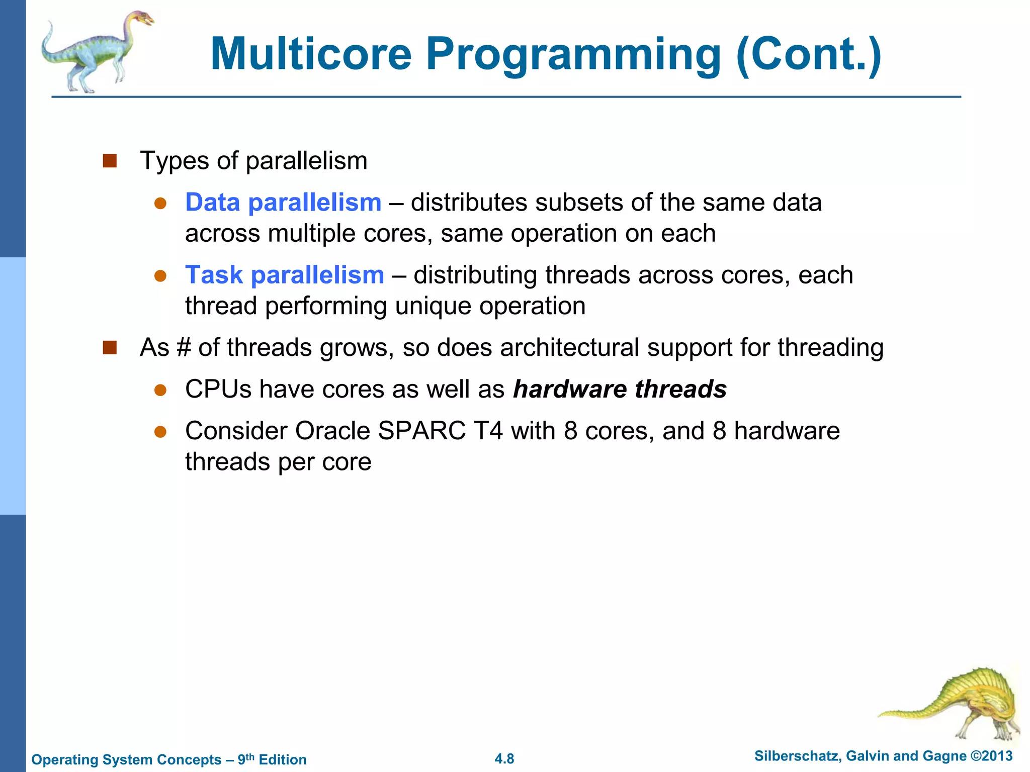 Unit II - 2 - Operating System - Threads | PDF
