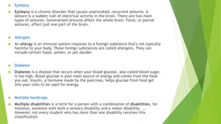 Physical challenged children and Role of teacher | PPTX