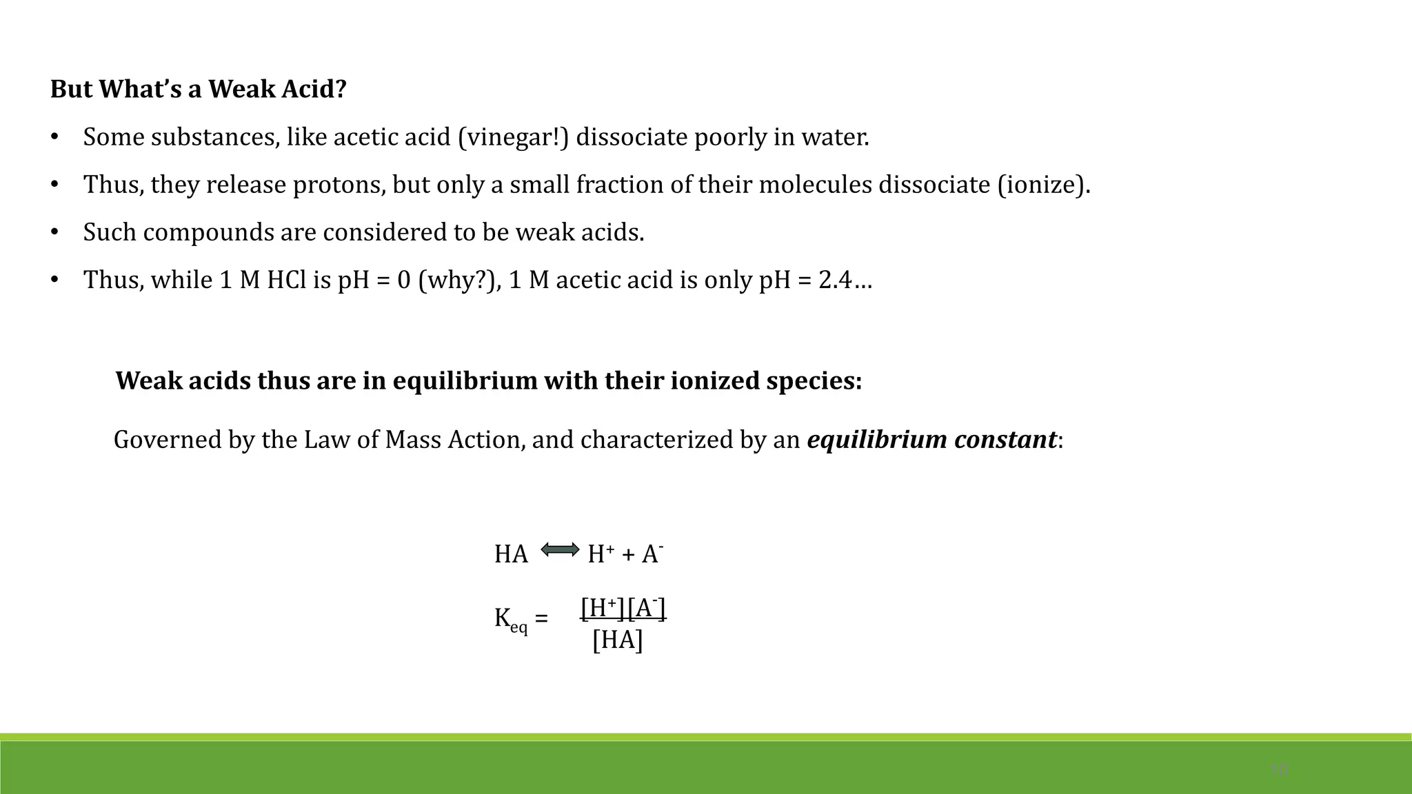 UNIT II: Acid, Base and Buffer | PPTX