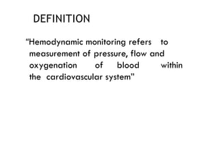 Unit II (a) Methods of Heamodynamic Management - Copy.pptx