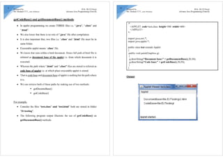 B.Sc. III(VI Sem) Advance Java Unit2: Appet | PPT