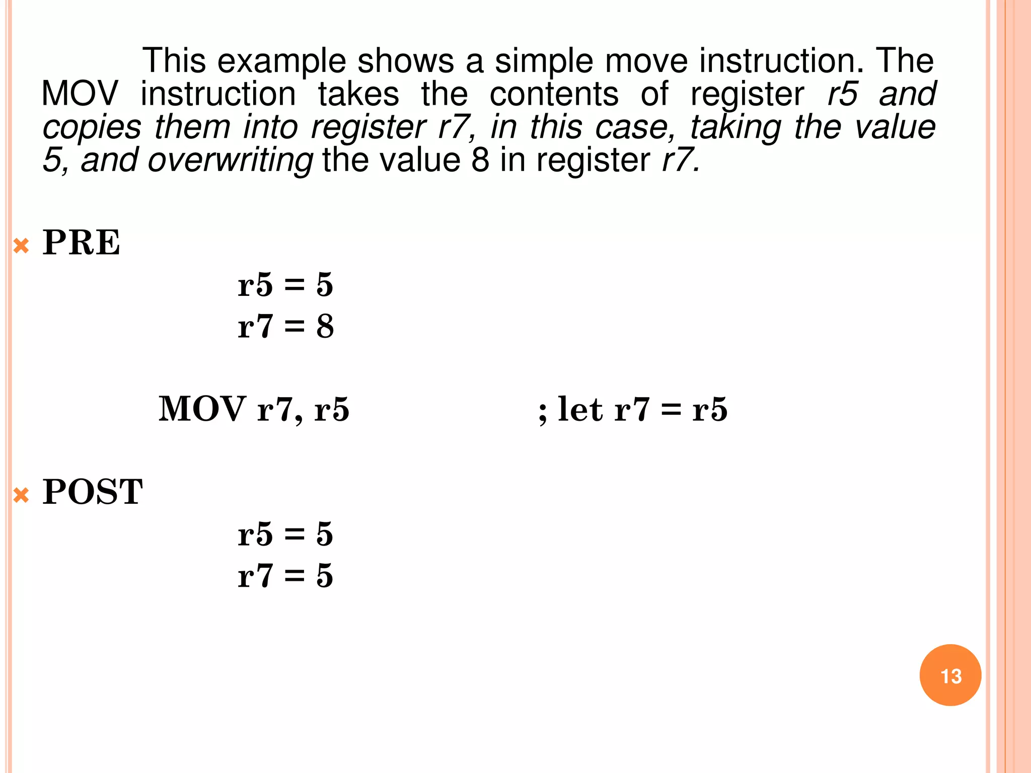 Unit II arm 7 Instruction Set | PDF
