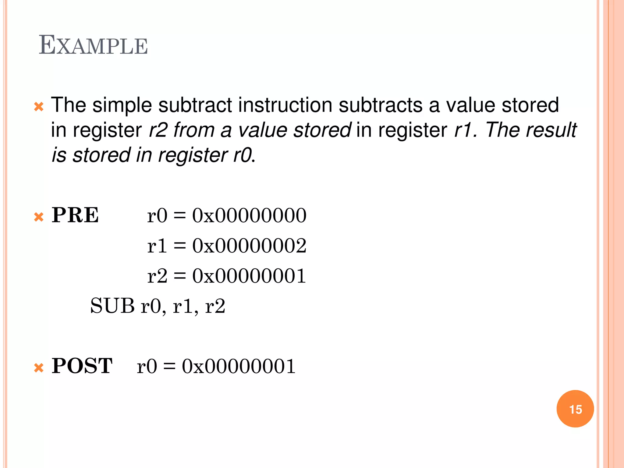 Unit II arm 7 Instruction Set | PDF
