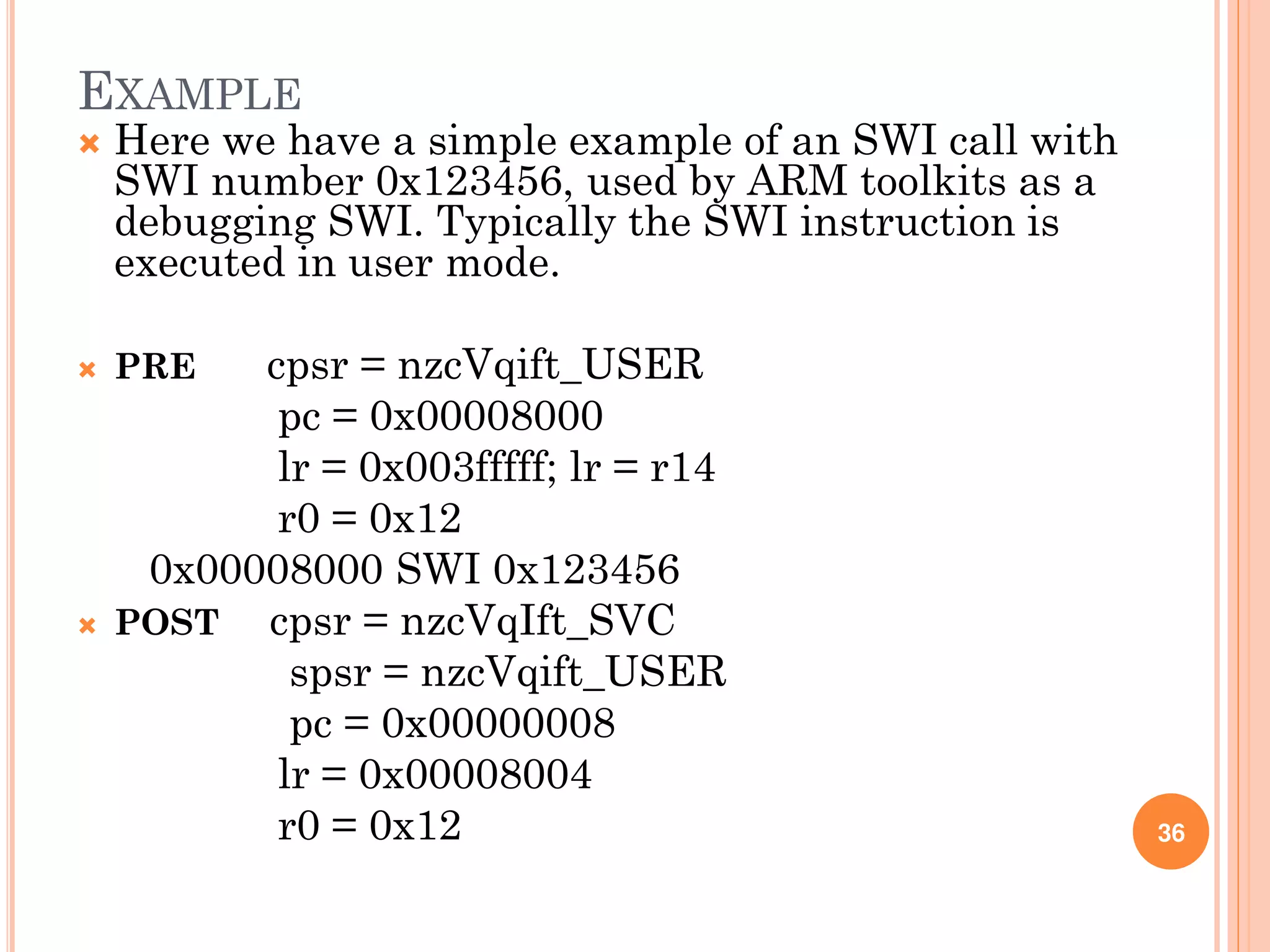 Unit II arm 7 Instruction Set | PDF
