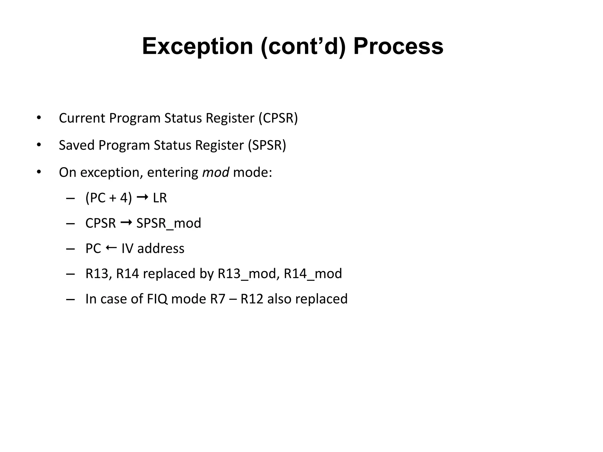 Unit II Arm 7 Introduction | PDF