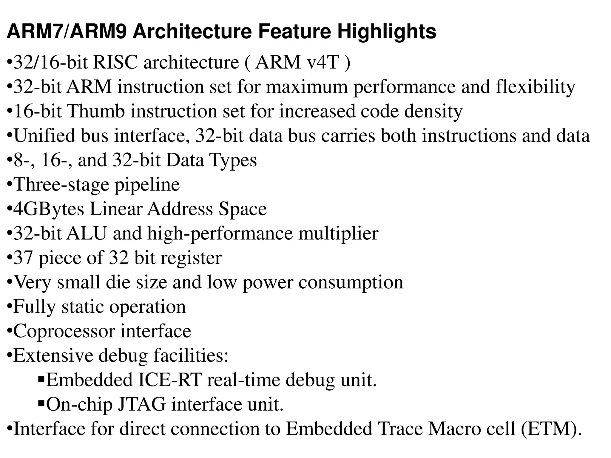 Unit II Arm 7 Introduction | PDF