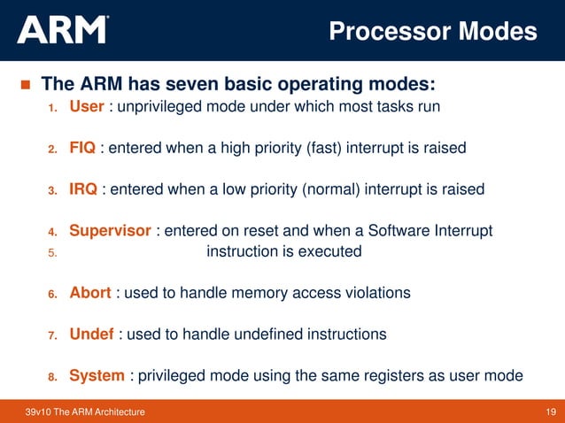 Unit II Arm 7 Introduction | PDF