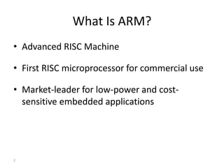 Unit II Arm 7 Introduction | PDF