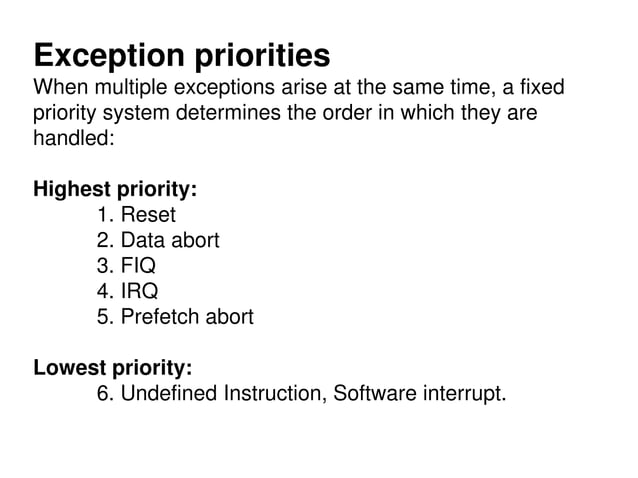 Unit II Arm 7 Introduction | PDF