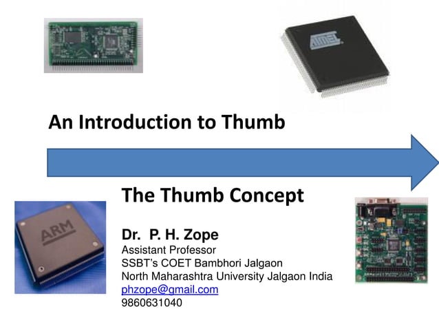 Unit II Arm7 Thumb Instruction | PDF