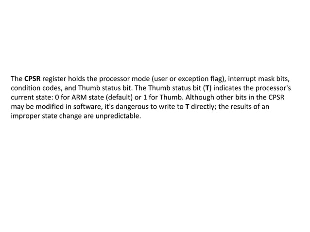 Unit II Arm7 Thumb Instruction | PDF