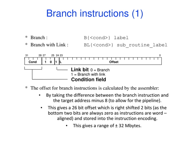 Unit II Arm7 Thumb Instruction | PDF